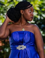 Baby Pink Floor-length Top Look - Adhama