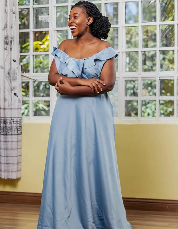 Burgundy Mermaid Dress - Adhama