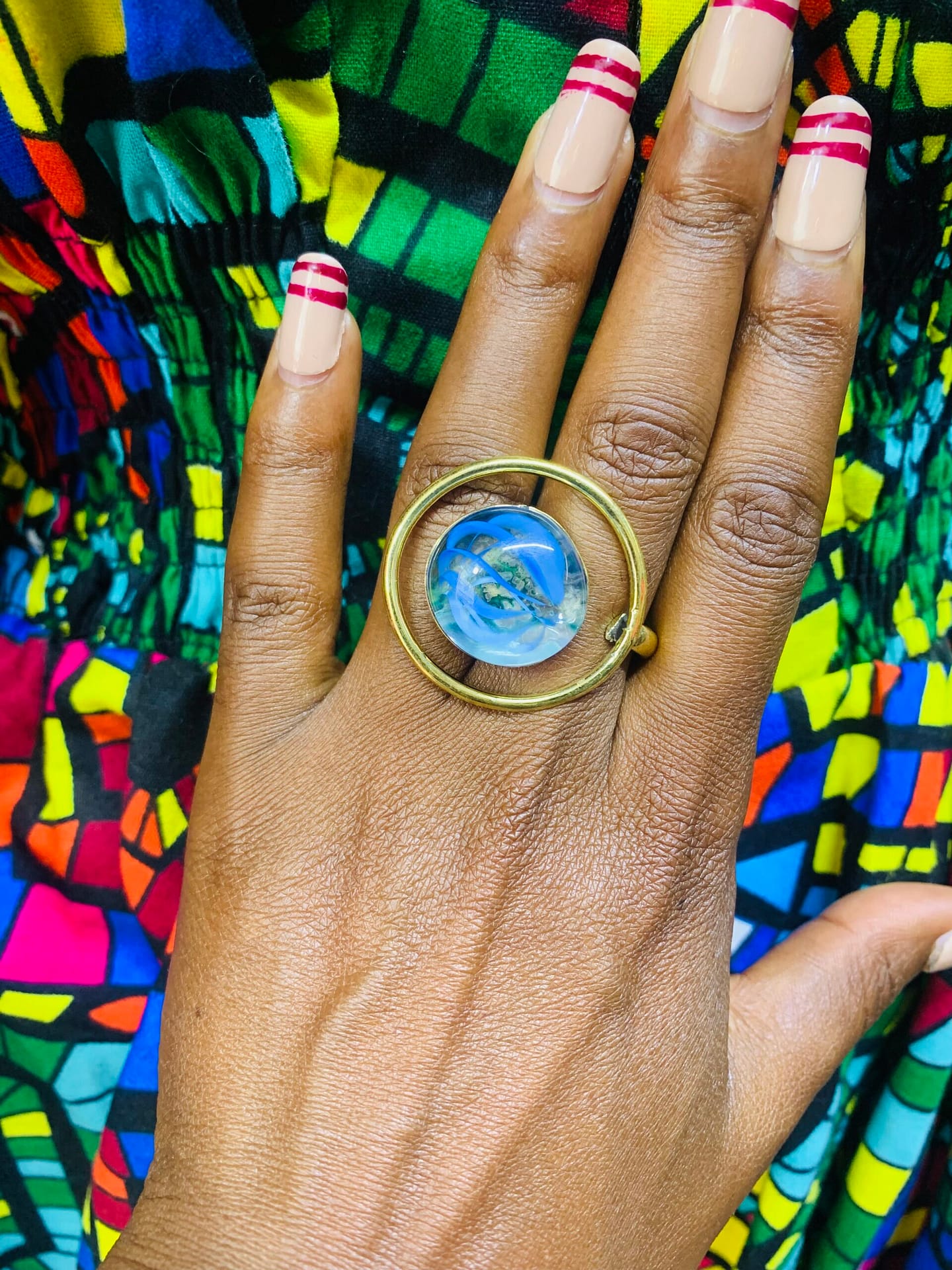 Glass Bead Ring - Adhama